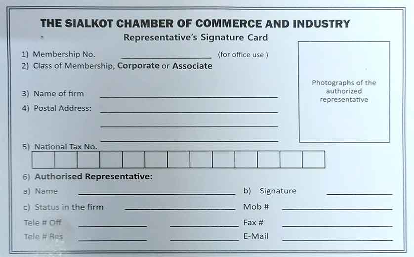 SCCI firm registration Form and Request letters lesson-7 - SAEED SALEEM